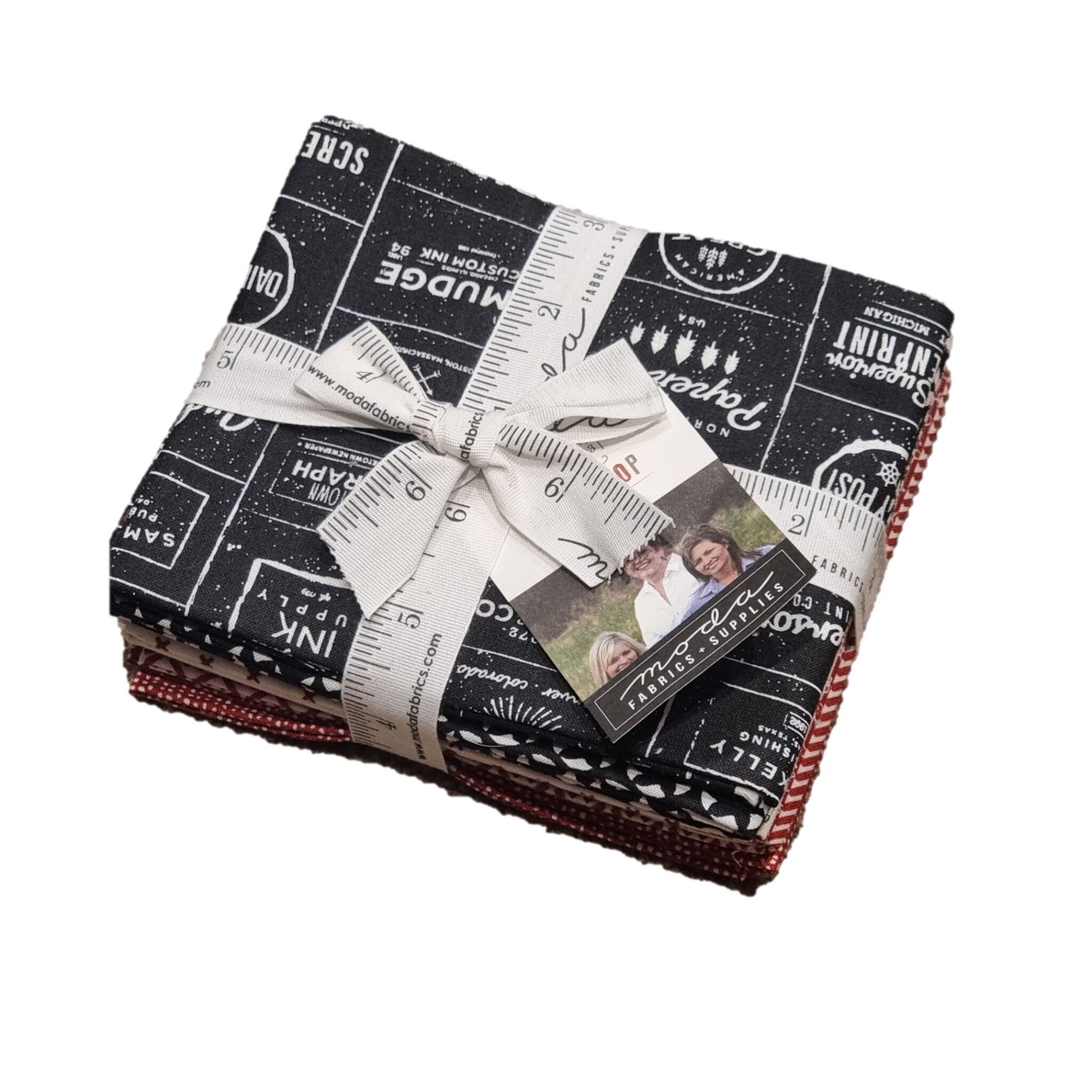 The Print Shop Quarter Bundle by Moda Fabrics (7 FQs) | Quilters ...